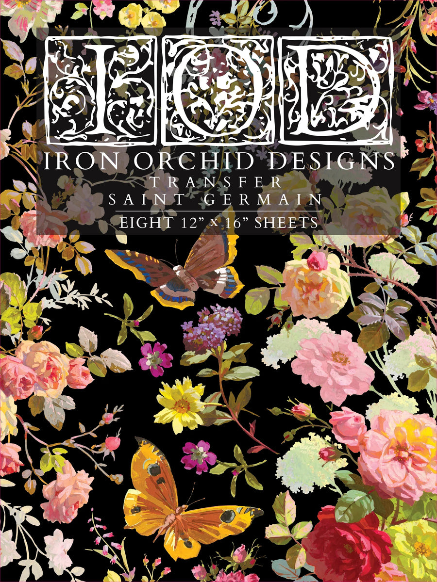 Iron Orchid Designs Summer 2025 New Release for IOD Transfers, Stamps, – The Blue Heron Studio